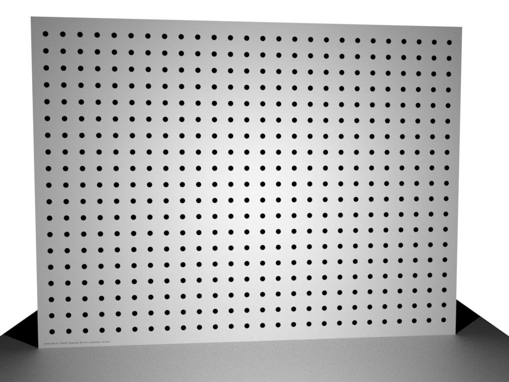 Camera Calibration Circle Grid Target / Plate by Calib.io – calib.io